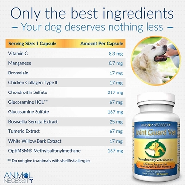 Animal Necessity Joint Guard (45 capsules) | On Sale | EntirelyPets Rx