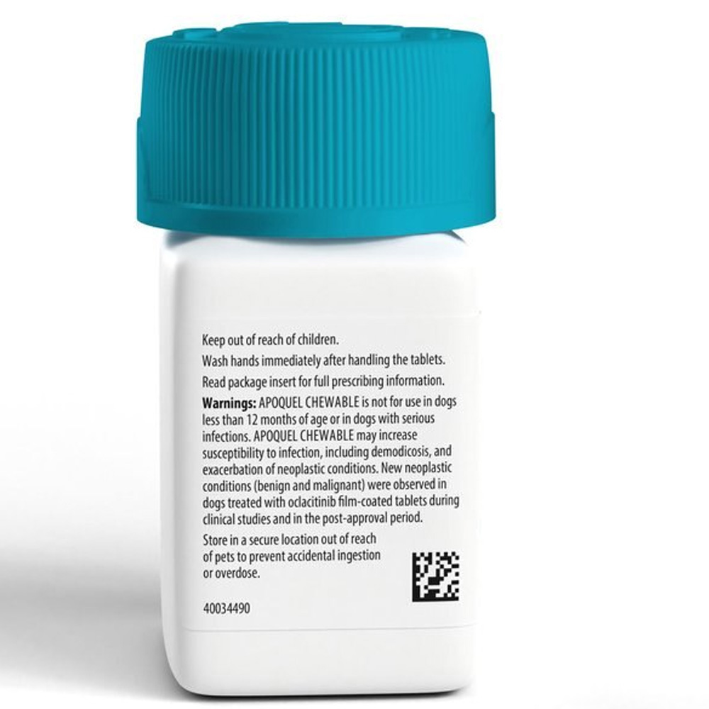 Apoquel for Dogs - oclacitinib - 5.4-mg (20 Chewable Tablets) - [Skin ...