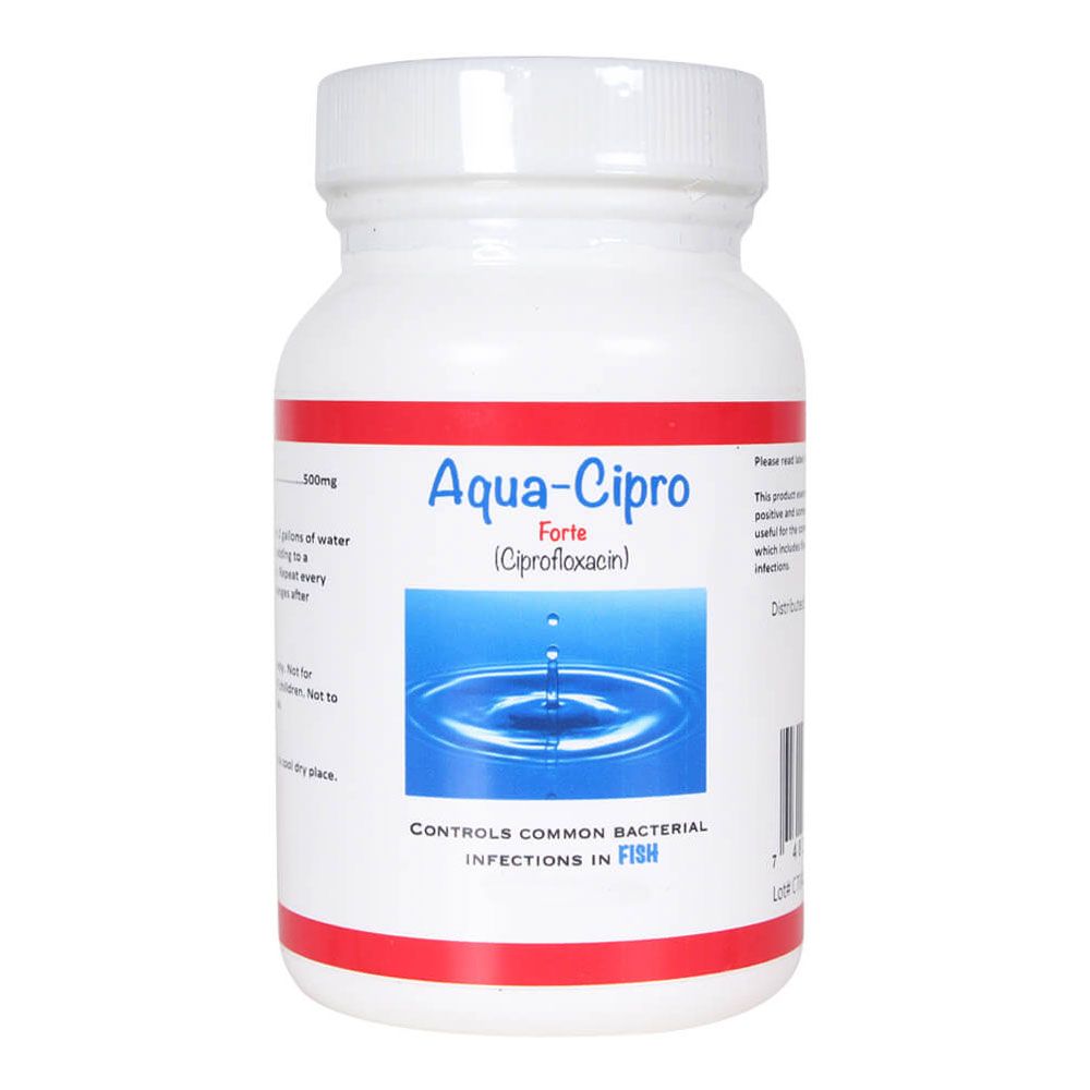 Aqua-Cipro Forte (Ciprofloxacin) 500mg (30 count) | On Sale ...