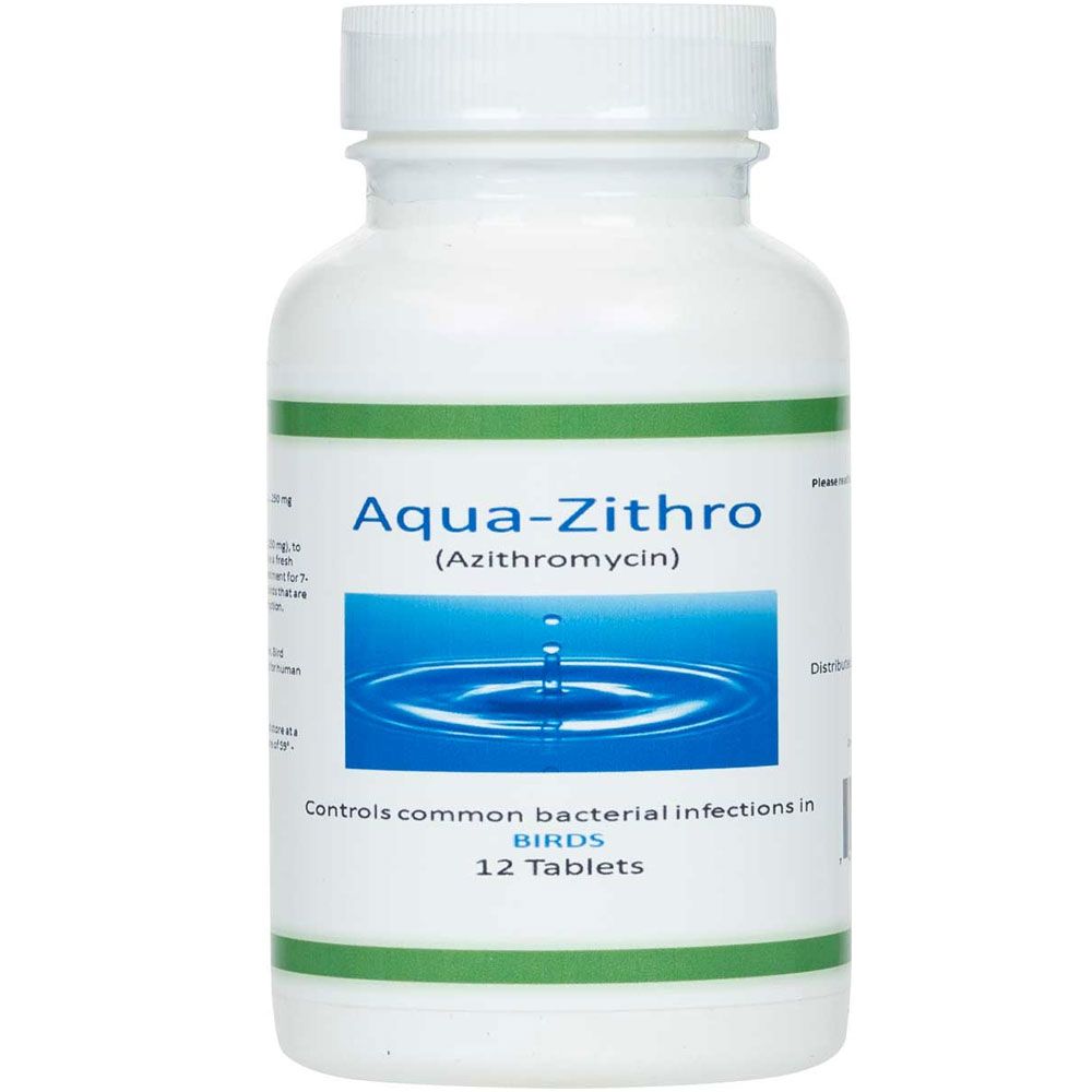 Aqua-Zithro (Azithromycin) 250mg (12 tablets) | On Sale | EntirelyPets Rx