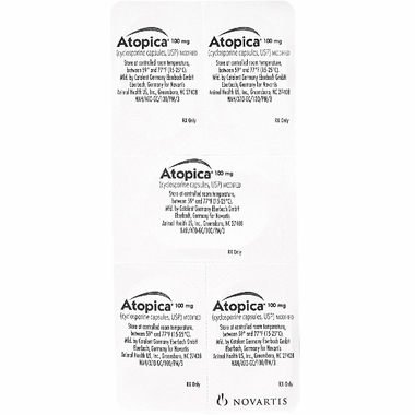 Atopica for Dogs, 100 mg (30 Ct.) | Free Shipping | EntirelyPets Rx