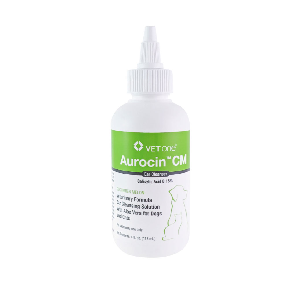 Aurocin CM Ear Cleanser Cucumber Melon Scent (4 oz) | On Sale ...