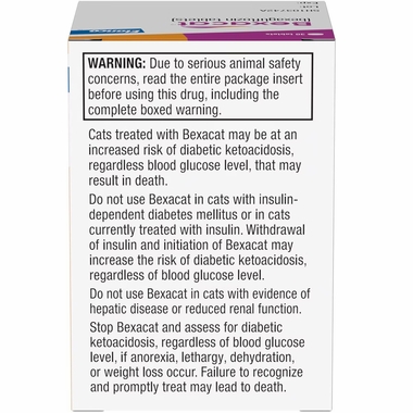Bexacat for Cats - Bexagliflozin - 15-mg (30 tablets) - [Diabetes] | On ...