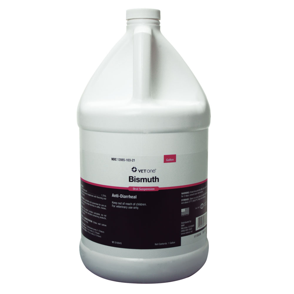 Bismuth Anti-Diarrhea Oral Suspension, 1 Gallon | On Sale | EntirelyPets Rx