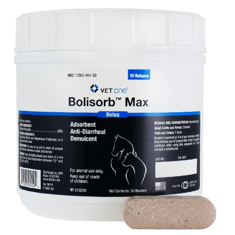 Bolisorb Max Bolus, 50 Count | On Sale | EntirelyPets Rx