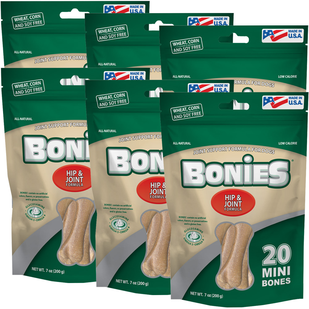 BONIES" Hip & Joint Health Multi-Pack MINI 6-PACK (120 Bones) | On Sale ...