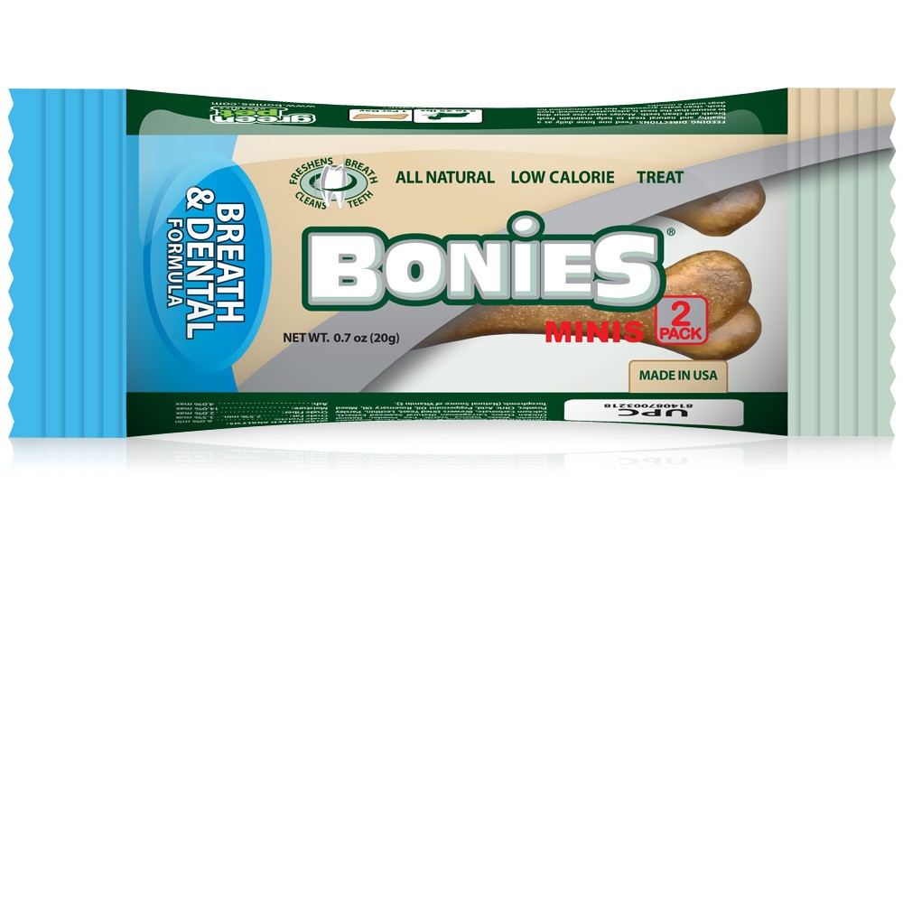 BONIES" Natural Dental Health MINIS 2 BONE PACK (0.7 oz) | On Sale ...