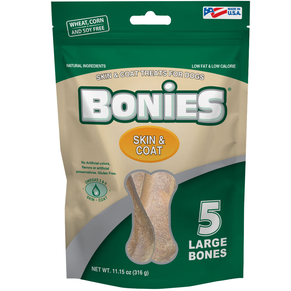 BONIES" Skin & Coat Health LARGE (5 Bones / 11.15 oz) | On Sale ...