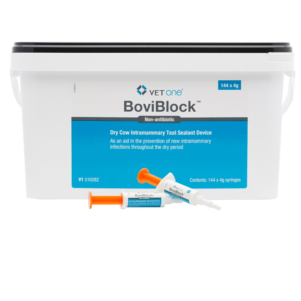 BoviBlock Dry Cow Intramammary Teat Sealant Device, Non-Antibiotic, 4 ...