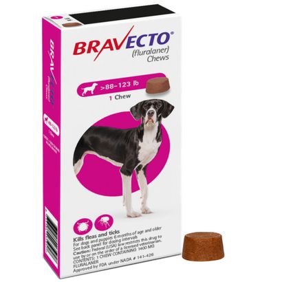 Bravecto Tablets for Dogs (88-123 lbs) | Free Shipping* | EP Rx
