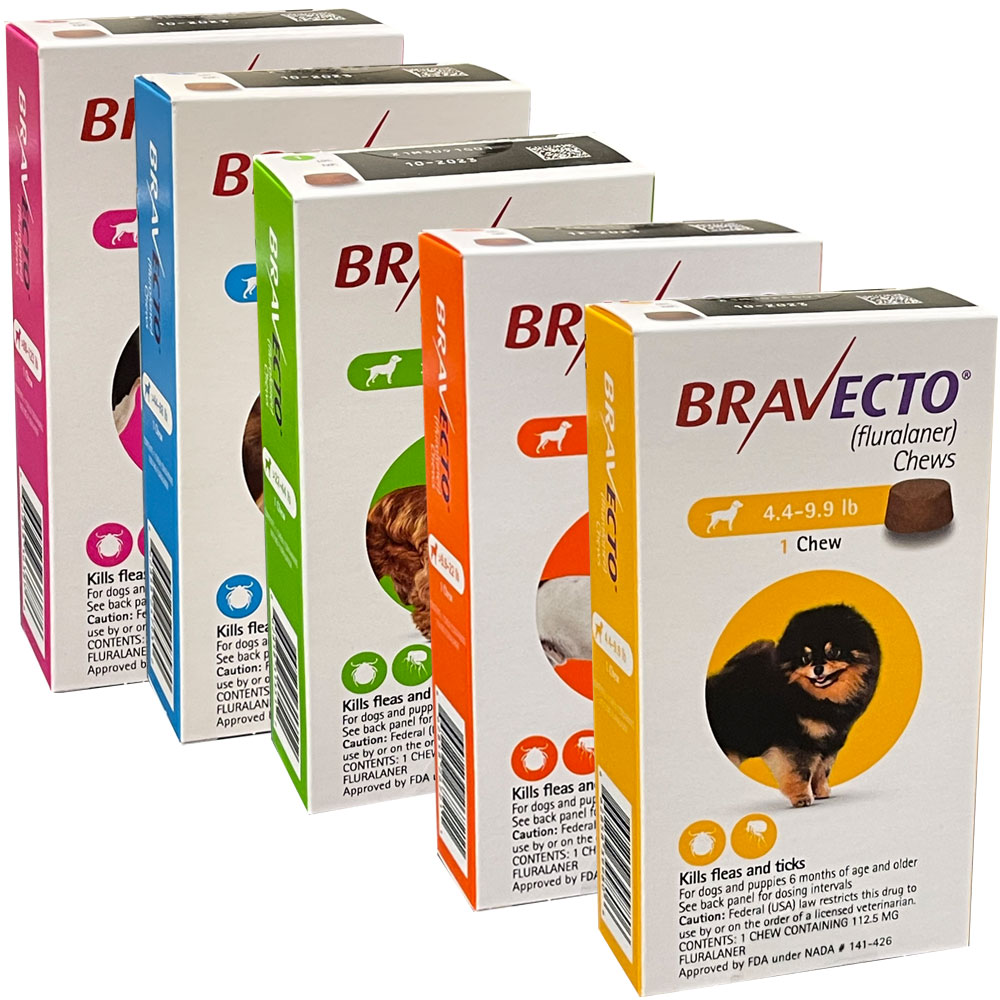 Bravecto Chews For Dogs | EntirelyPets Rx