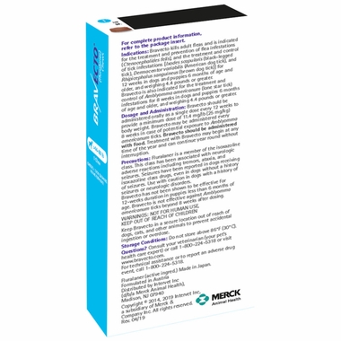 Bravecto for Dogs 44-88 lbs | Free Shipping | EntirelyPets Rx