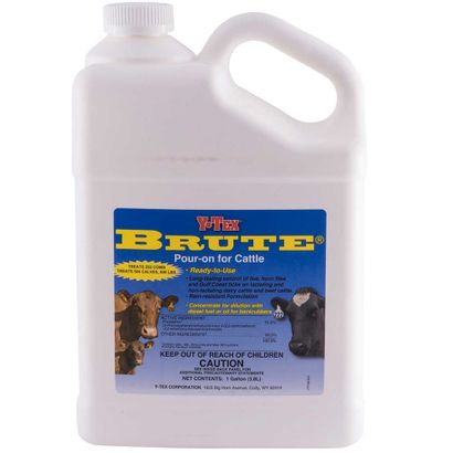 Brute Pour-On for Cattle, 1 Gallon | On Sale | EntirelyPets Rx
