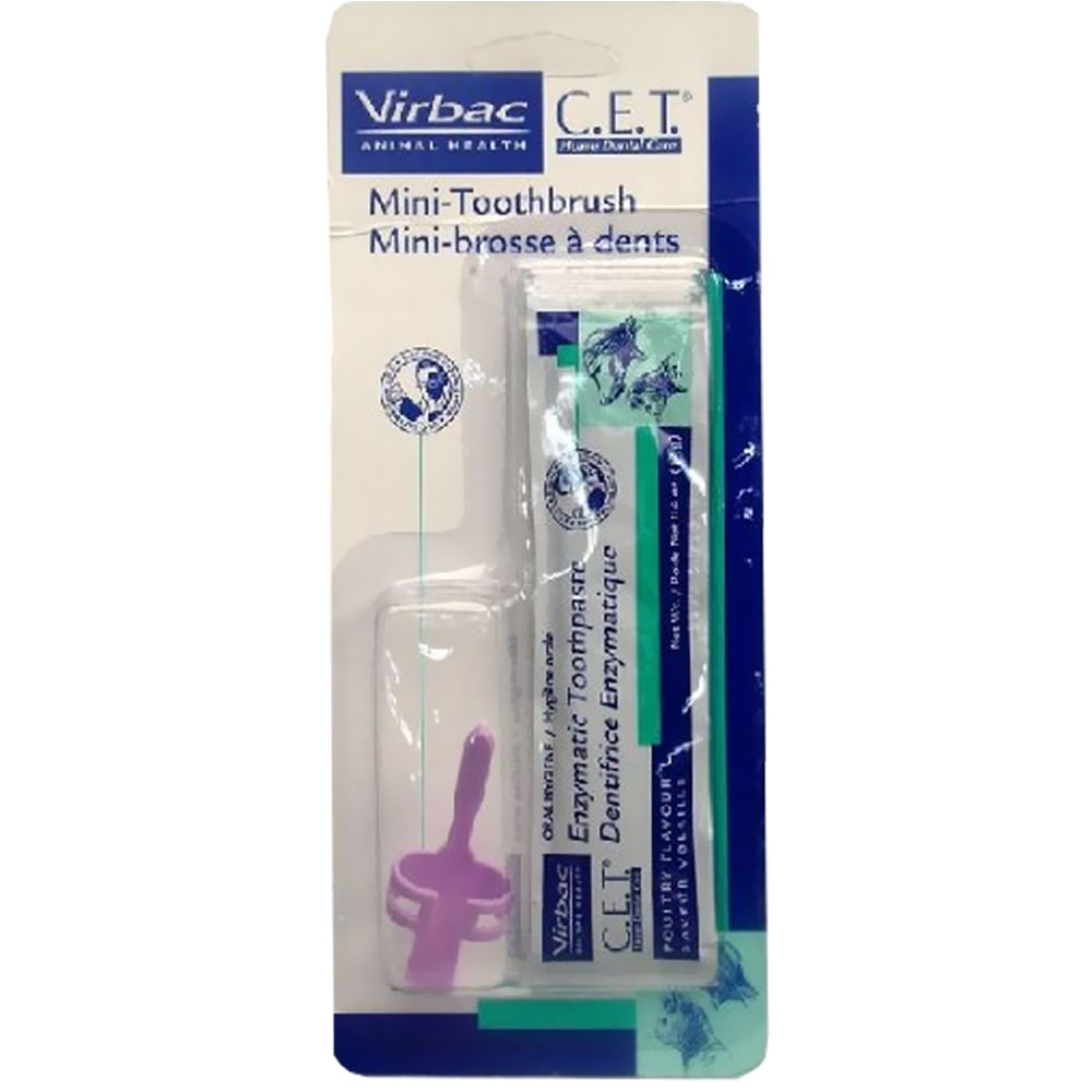 C.E.T. Mini Toothbrush | On Sale | EntirelyPets Rx