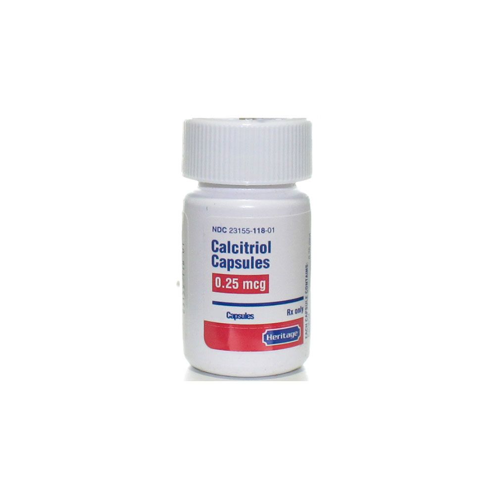 Calcitriol Capsules 0.25mcg (30 count) | On Sale | EntirelyPets Rx