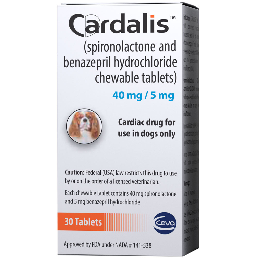 Cardalis Chewable Tablet 40mg/5mg (30 tablet) | On Sale | EntirelyPets Rx