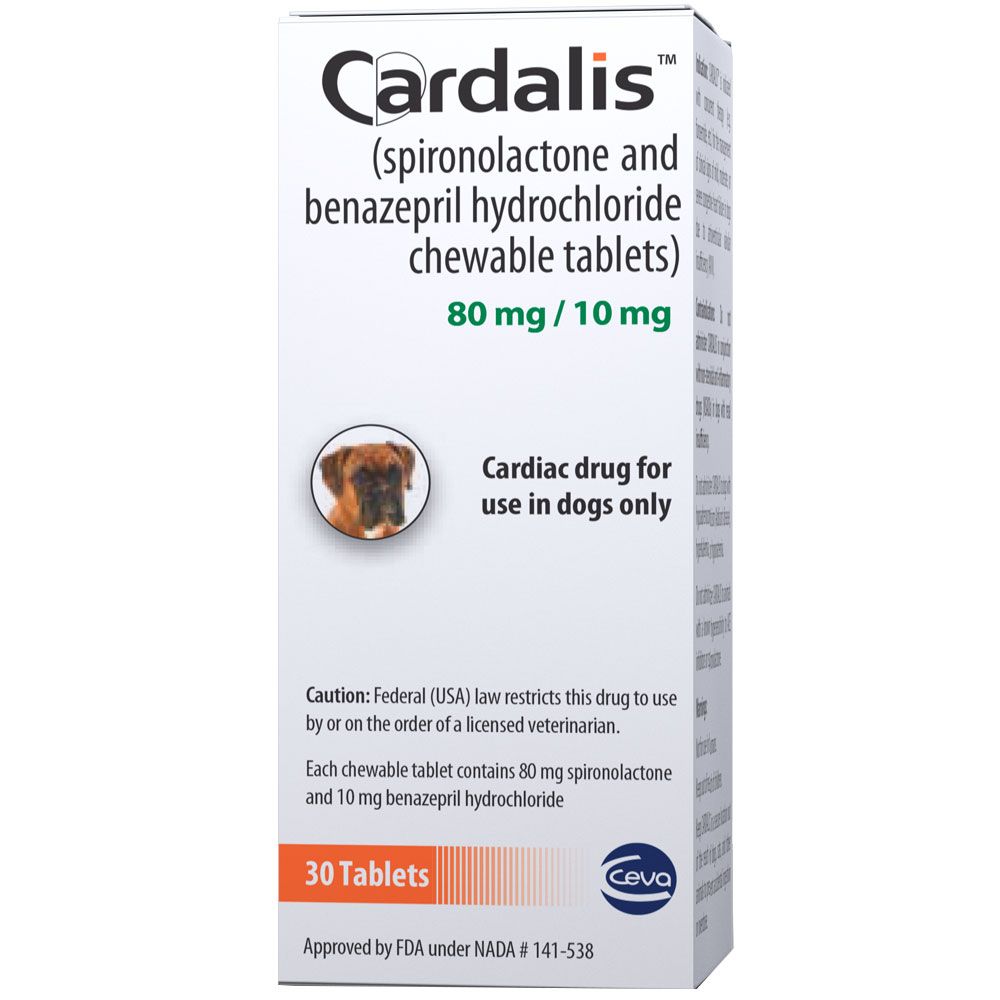 Cardalis Chewable Tablet 80mg/10mg (30 tablet) | On Sale | EntirelyPets Rx