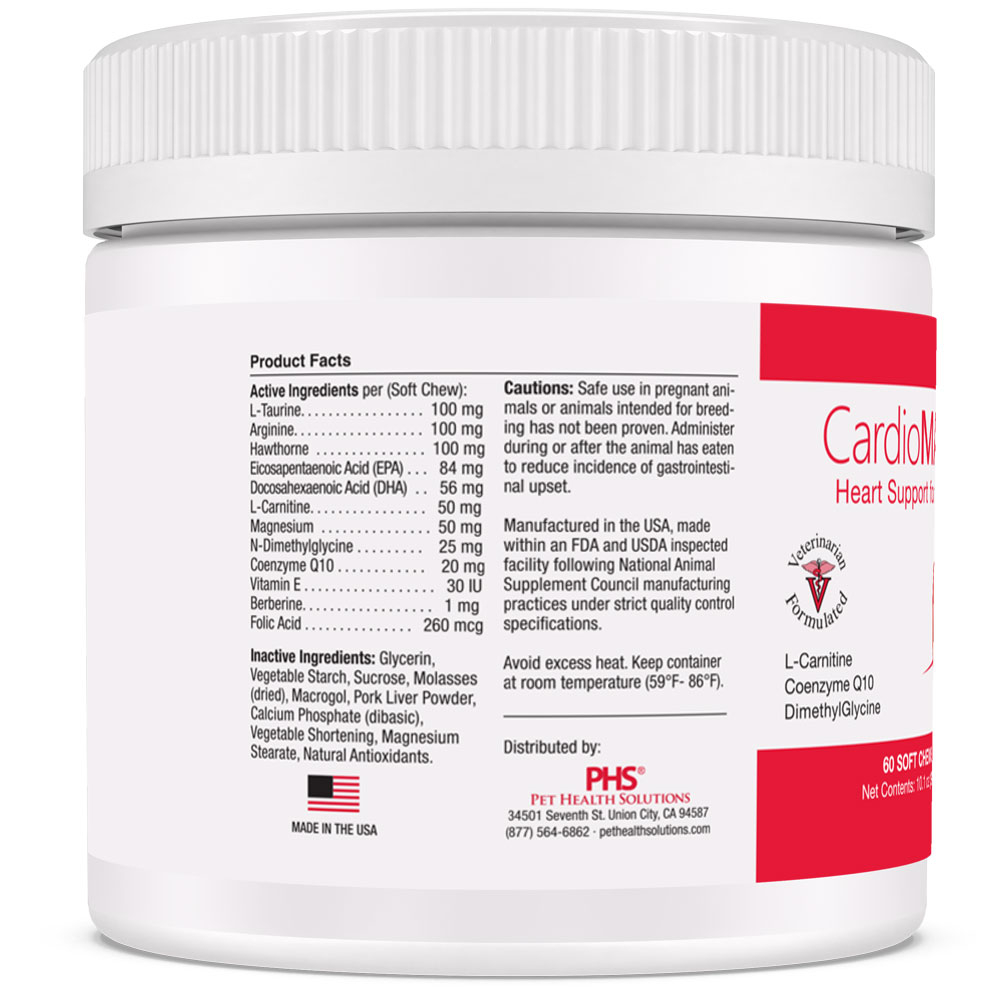 CardioMAX Heart Support for Dogs 3-Pack (180 Soft Chews) | On Sale ...