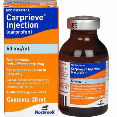 Carprofen Sterile Injectable Solution 50mg/ml (20 ml) | On Sale ...