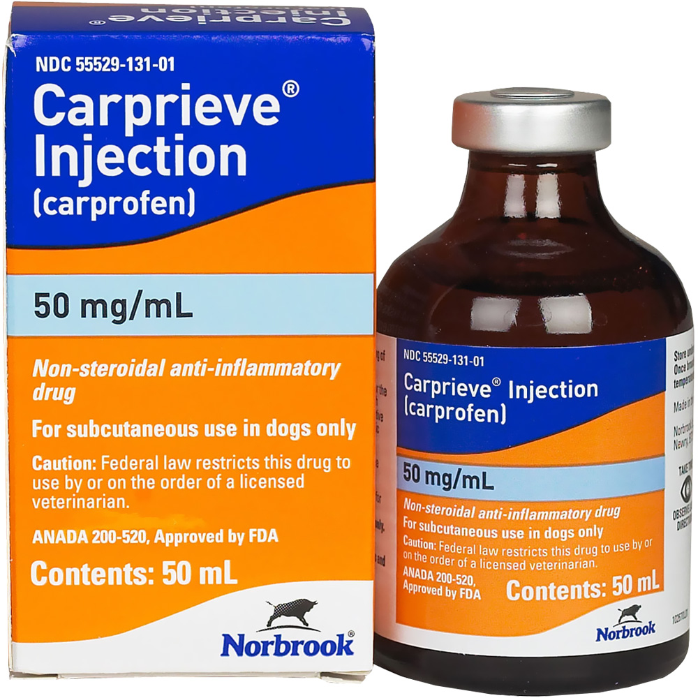 Carprofen Sterile Injectable Solution 50mg/ml (50 ml) | On Sale ...