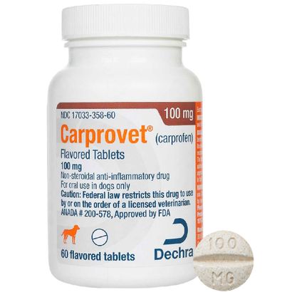 Carprovet Flavored Tablet 100 mg (60 Count) | Free Shipping* | EP Rx