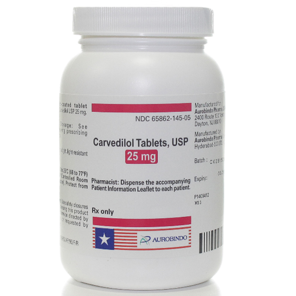 Carvedilol for Dogs - 25mg, 1 tablet - [Cardiovascular Support] | On ...