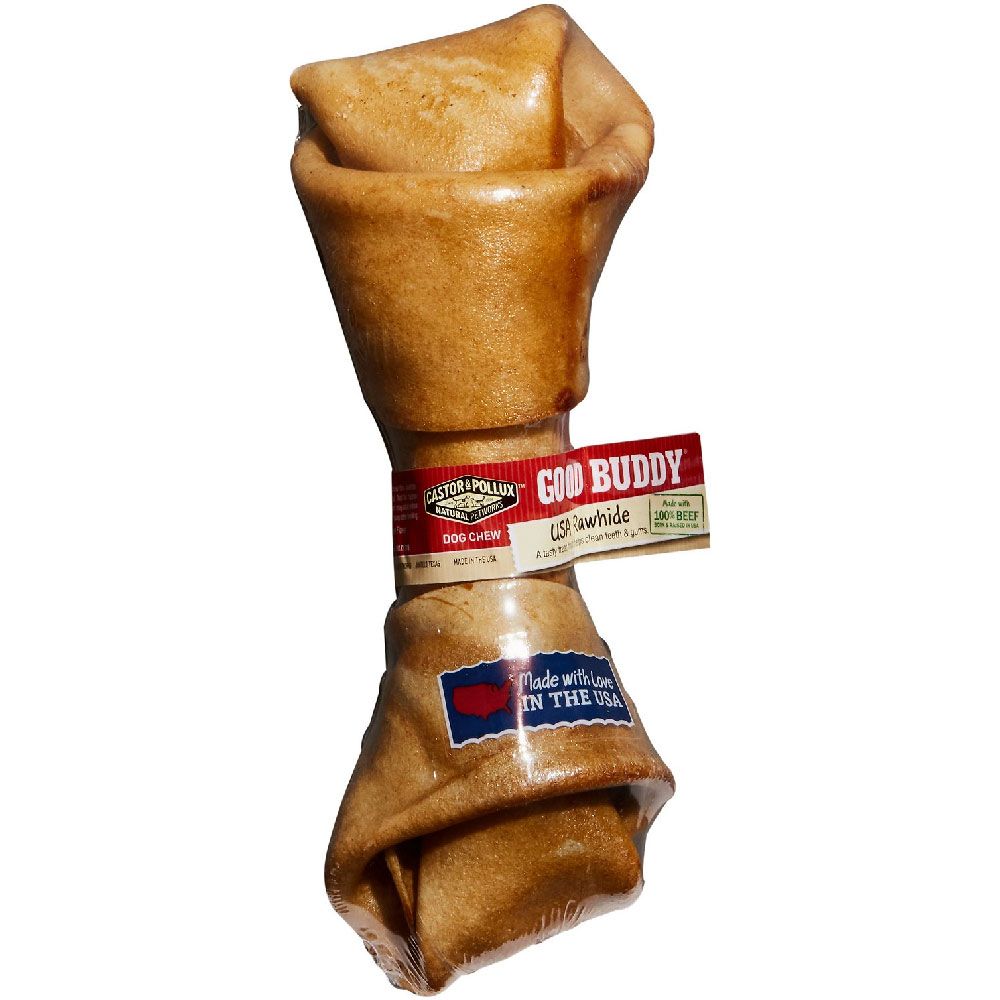 Castor & Pollux Good Buddy USA Rawhide Dog Bone Treat Large | On Sale ...