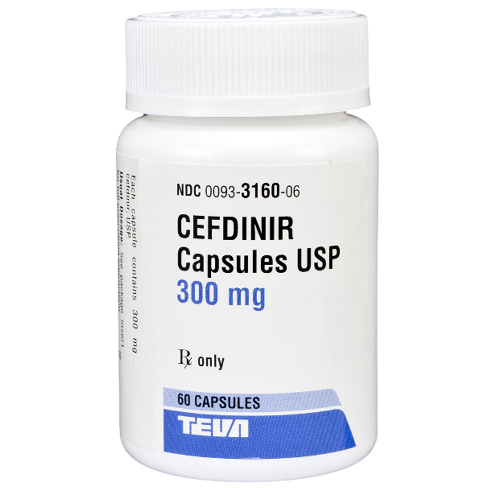 Cefdinir Capsule 300mg, 60 count | On Sale | EntirelyPets Rx