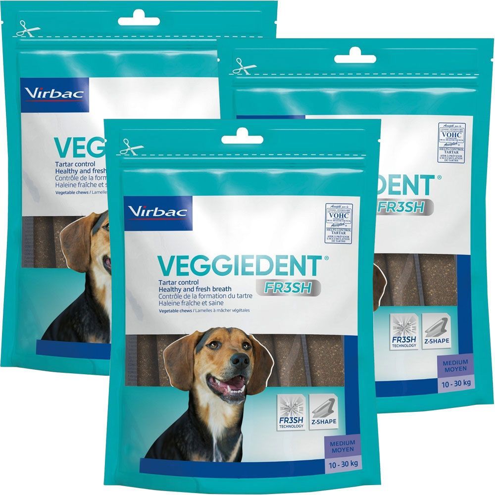 CET FR3SH Veggiedent - Medium (90 Chews) | On Sale | EntirelyPets Rx