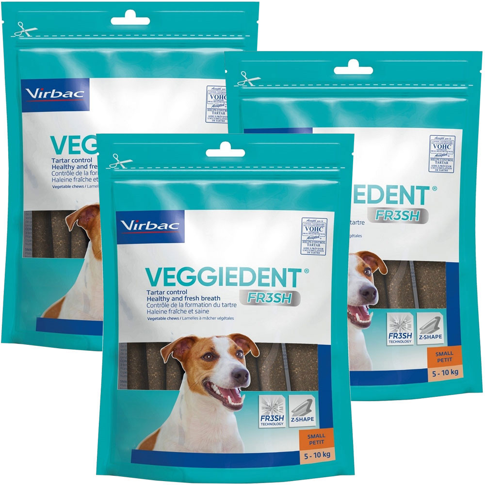 CET FR3SH Veggiedent - Small (90 Chews) | On Sale | EntirelyPets Rx
