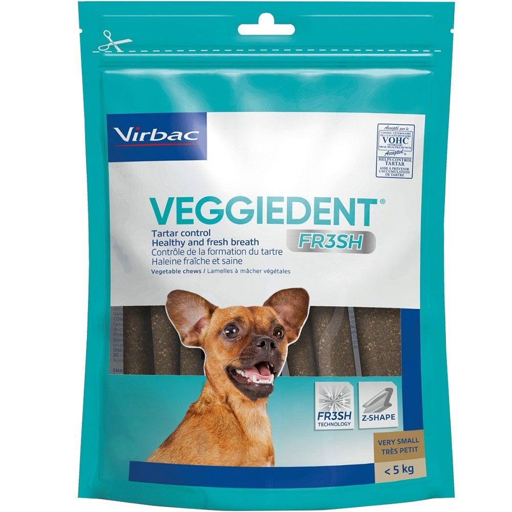 CET FR3SH Veggiedent - XSmall (30 Chews) | On Sale | EntirelyPets Rx