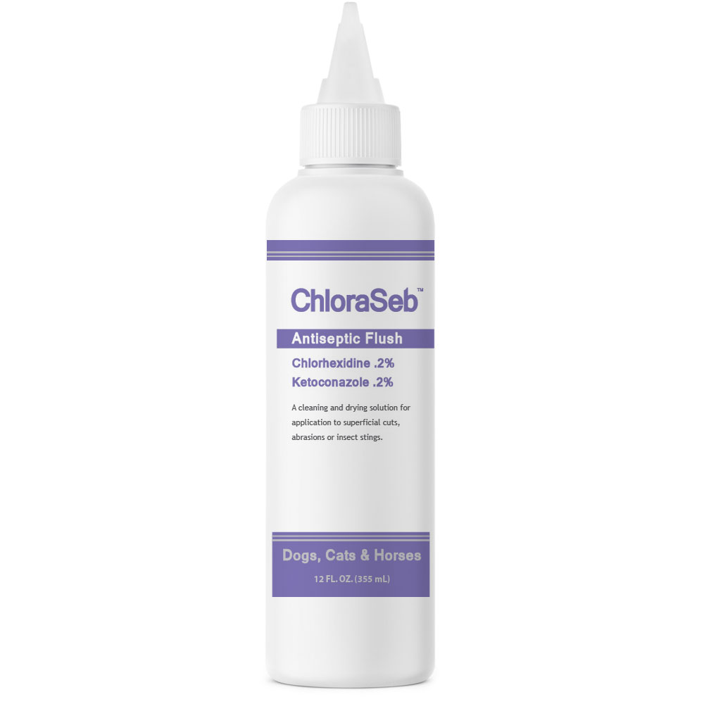 ChloraSeb Antiseptic Flush (12 fl oz) | On Sale | EntirelyPets Rx