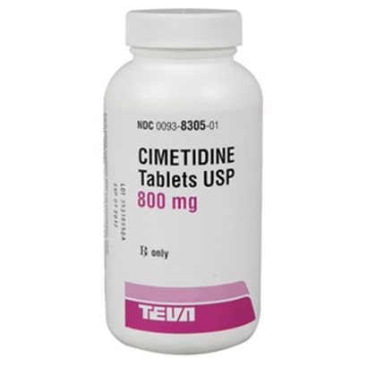 Cimetidine 800mg (100 Tabs) | On Sale | EntirelyPets Rx