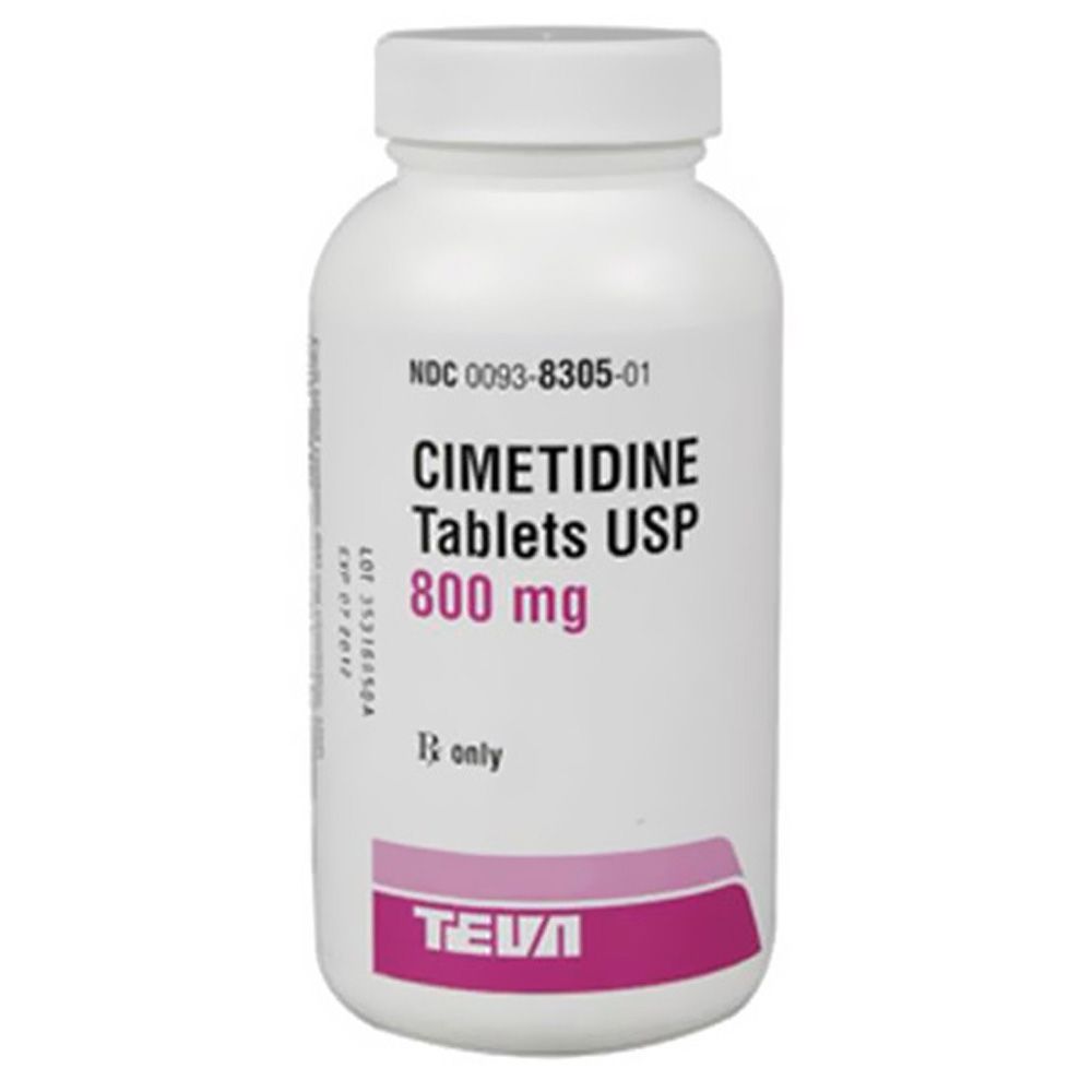 Cimetidine 800mg (100 Tabs) | On Sale | EntirelyPets Rx