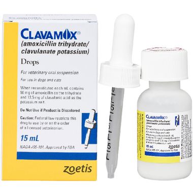 Clavamox Drops for Dogs & Cats | Free Shipping* | EntirelyPets Rx