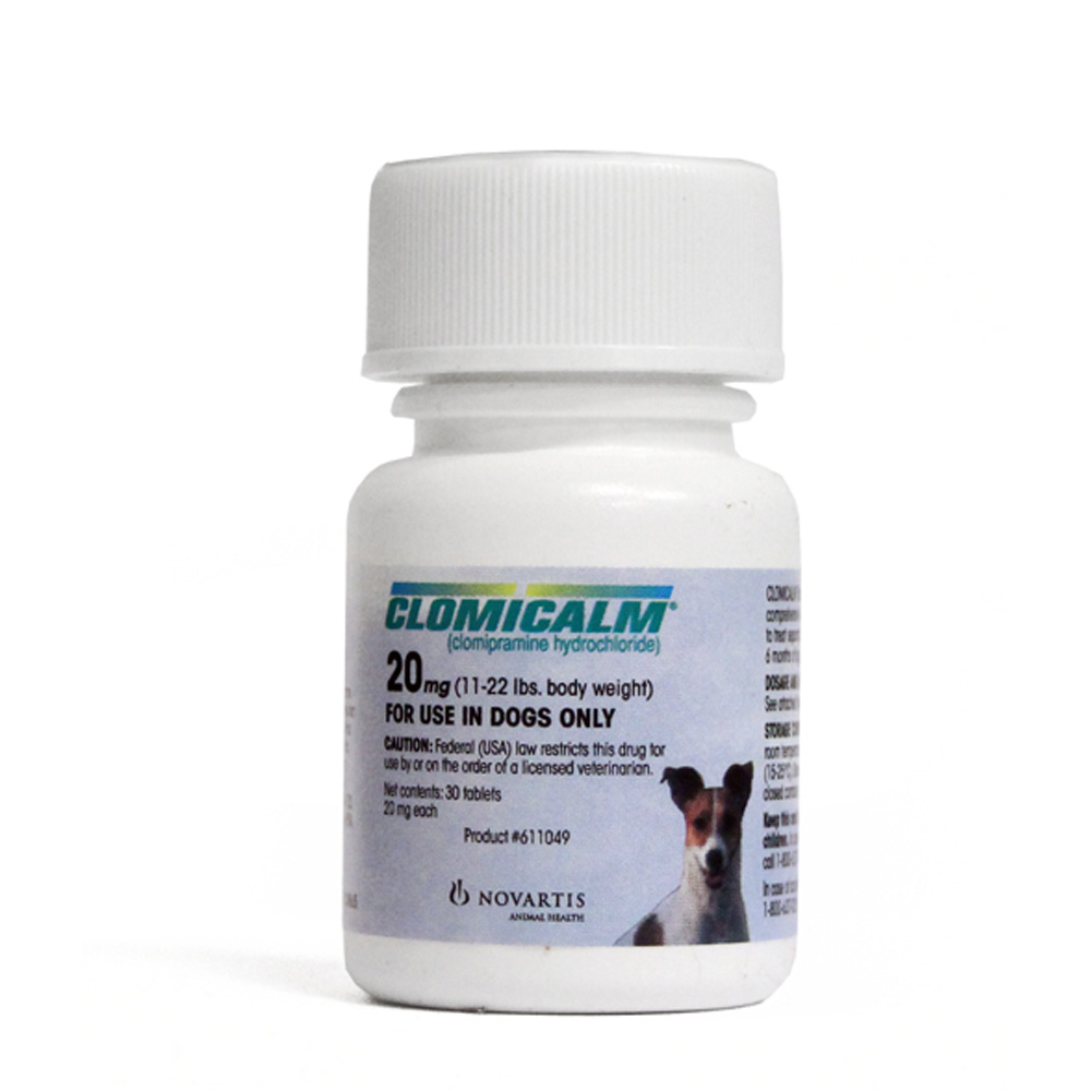Clomicalm 20 mg for Dogs (30 Tablets) | Free Shipping* | EntirelyPets Rx