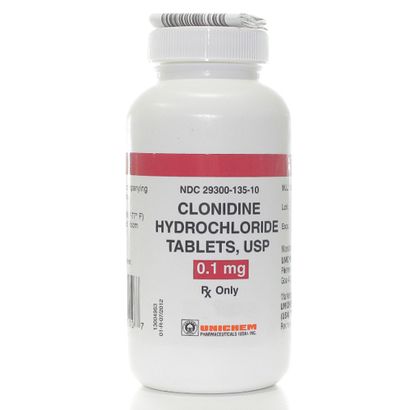 Clonidine HCL Tablet 0.1mg, 100 Count | On Sale | EntirelyPets Rx