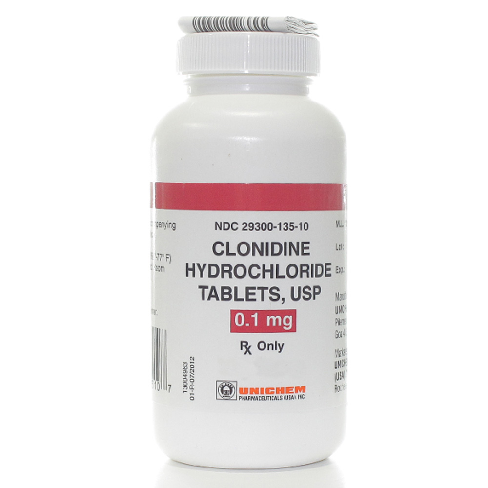 Clonidine HCL Tablet 0.1mg, 100 Count | On Sale | EntirelyPets Rx