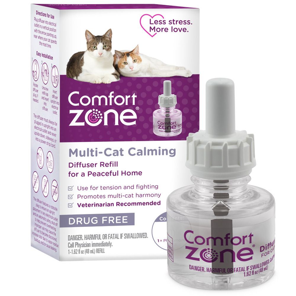 Comfort Zone Multi-Cat Calming Diffuser Refills, 1-pack | On Sale ...