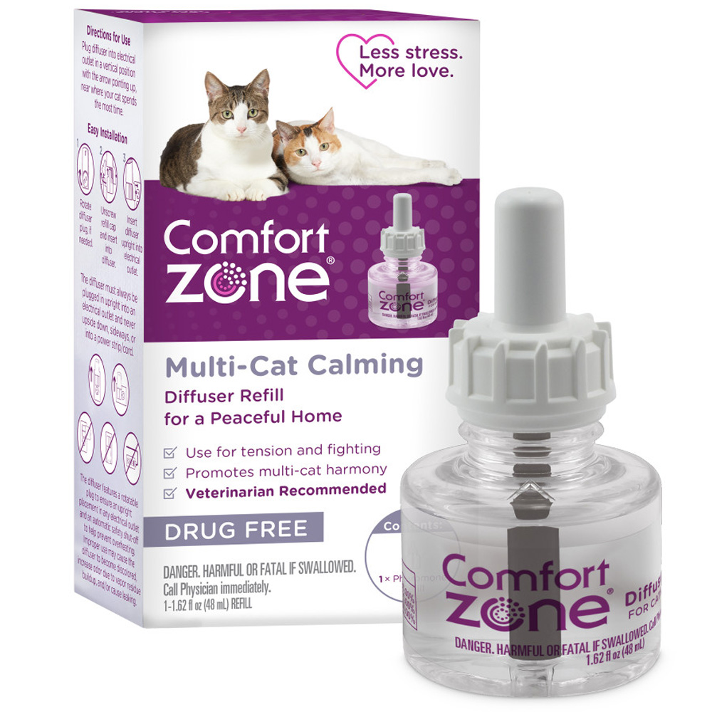 Comfort Zone Multi-Cat Calming Diffuser Refills, 1-pack | On Sale ...