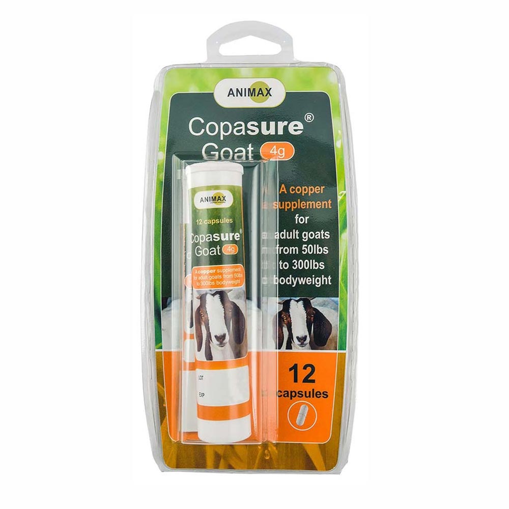 Copasure Copper for Adult Goats 4gm (12 Capsules) - [Supplement] | On ...