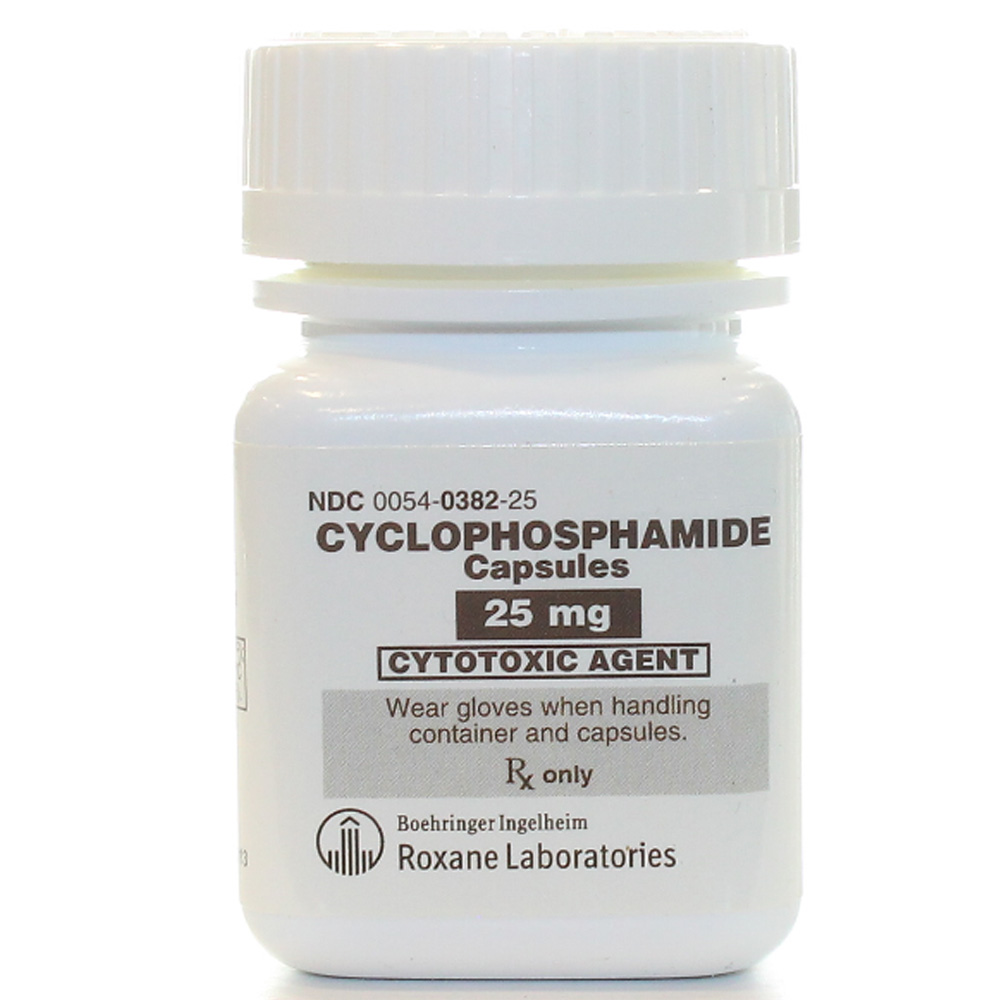 Cyclophosphamide Capsules for Dogs & Cats - 25mg, 1 Count - [Immune ...
