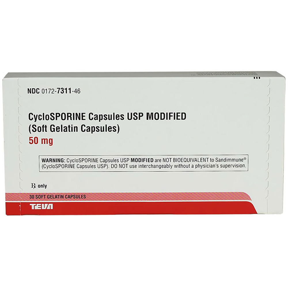 Cyclosporine Modified 50 mg (per cap) | On Sale | EntirelyPets Rx