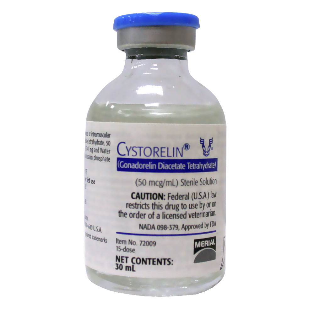 Cystorelin Sterile Solution (GnRH), 50 mcg/mL (30 cc) | On Sale ...