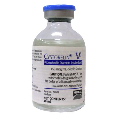 Cystorelin Sterile Solution (GnRH), 50 mcg/mL (30 cc) | On Sale ...