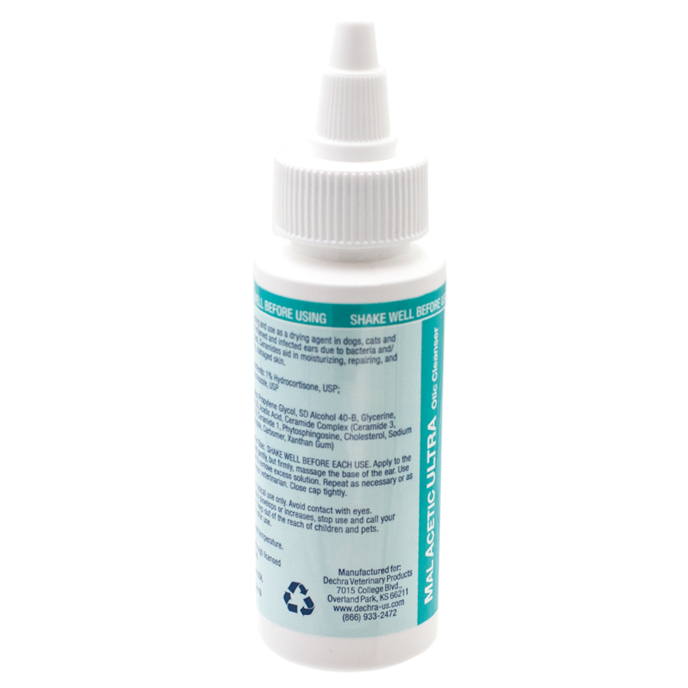 Dechra Malacetic Ultra Otic Cleanser for Animals (2 oz) | On Sale ...