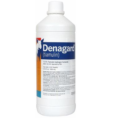 Denagard 12.5% (Tiamulin Hydrogen Fumarate) Liquid Concentrate, 1 Liter ...