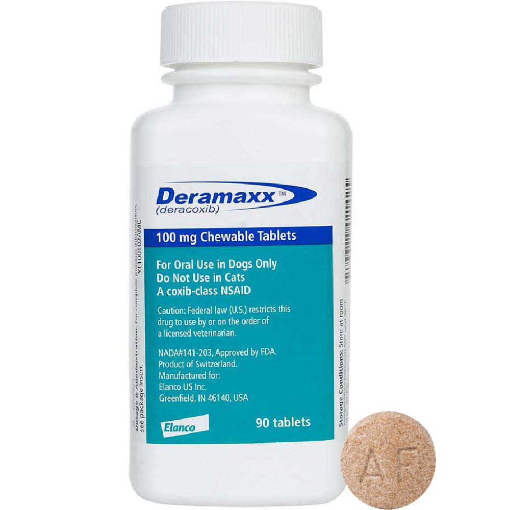 Deramaxx 100 mg, 90 Ct. | Free Shipping | EntirelyPets Rx