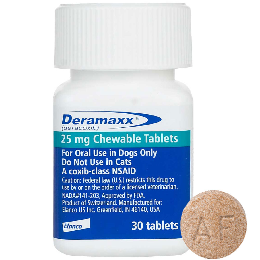 Deramaxx 25 mg | Free Shipping | EntirelyPets Rx