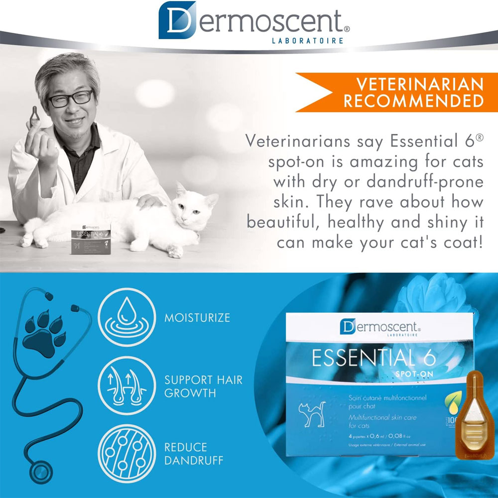 Dermoscent Spot-On Skin Care for CATS | On Sale | EntirelyPets Rx